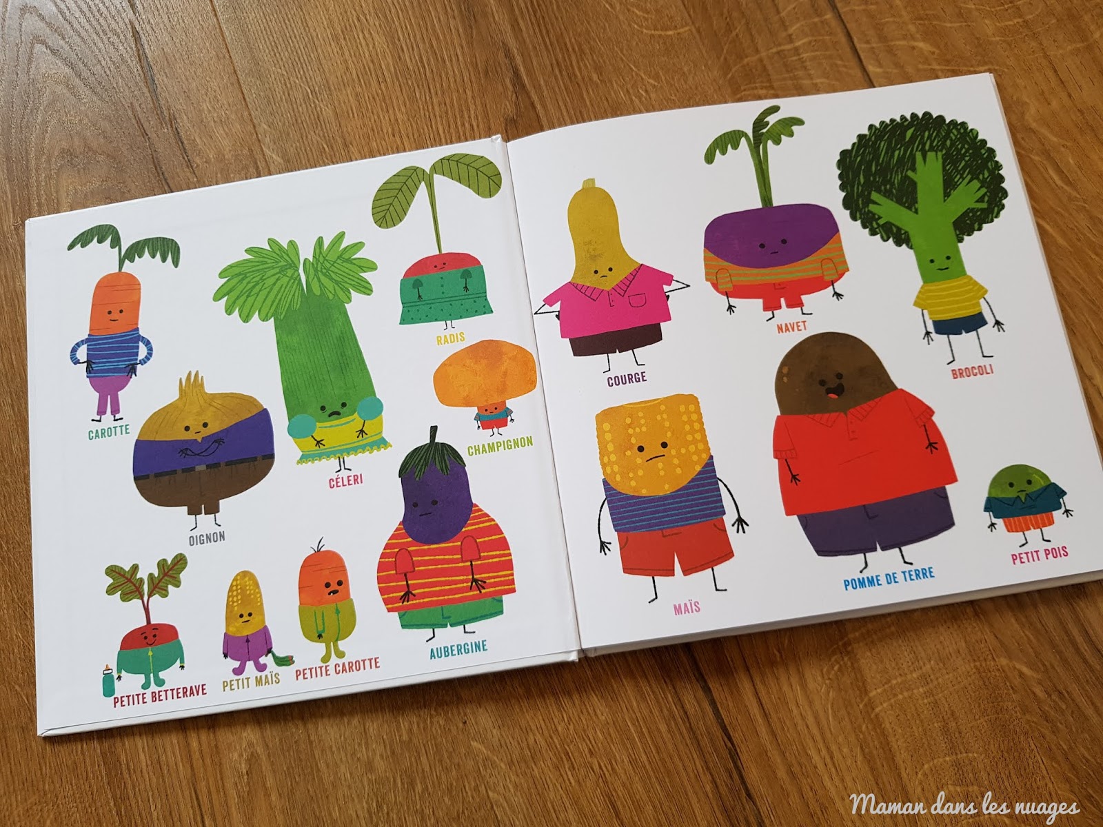 Maman dans les nuages: Balade au jardin : fruits et légumes ...