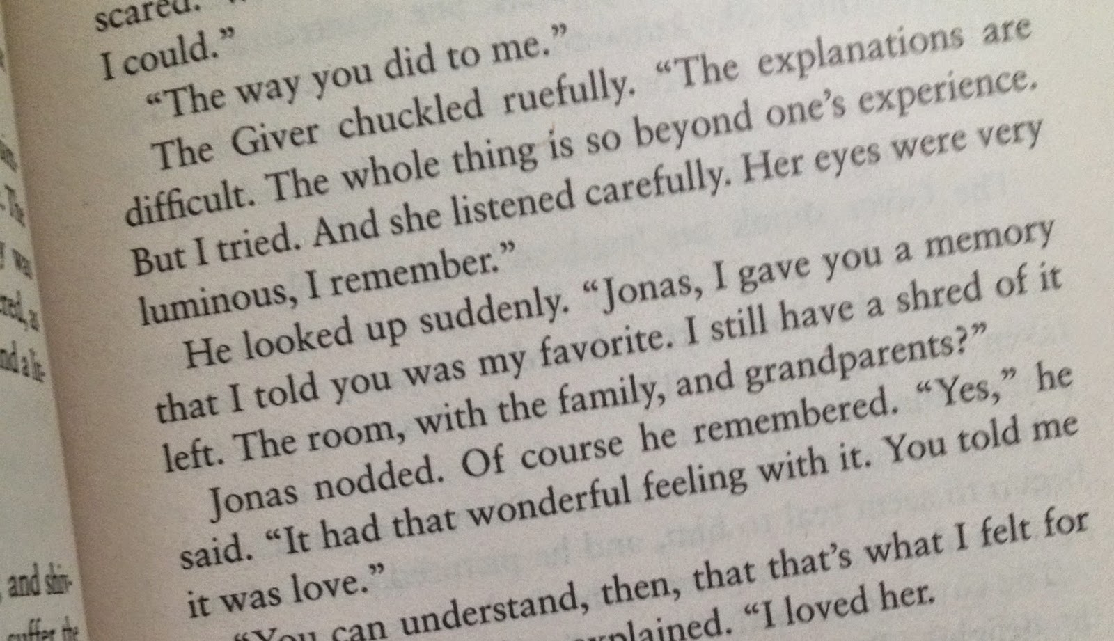 Susan Marie : "The Forty Rules of Love" and "The Giver"