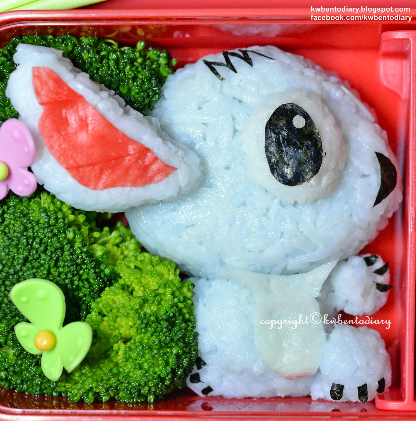 Karenwee's Bento Diary: Bento2014#Nov11~Stitch Bento