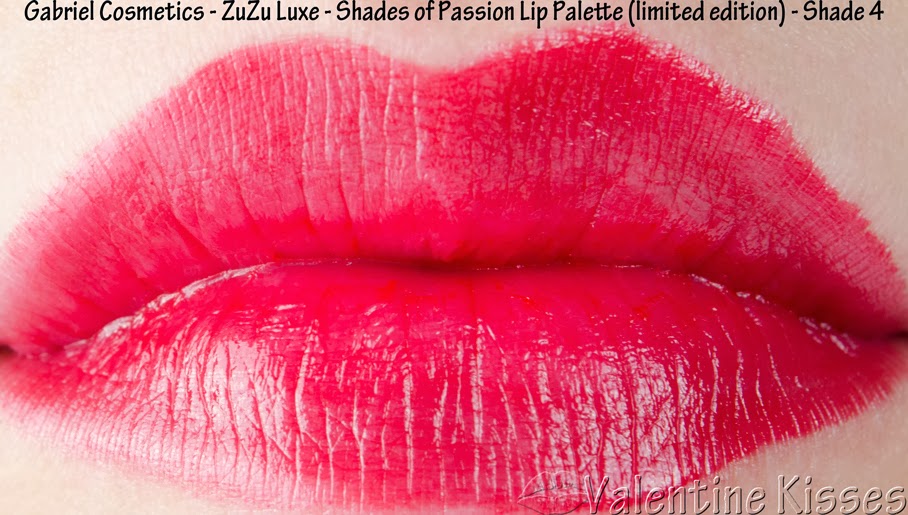 Valentine Kisses: Gabriel Cosmetics - ZuZu Luxe Shades of Passion Lip ...