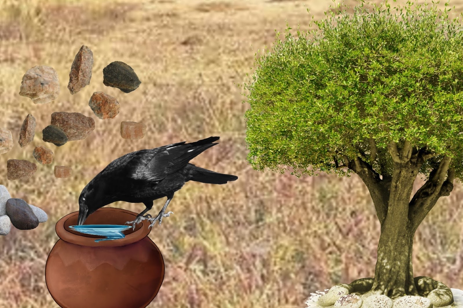 प्यासा कौवा कहानी | Pyasa Kauwa kahani