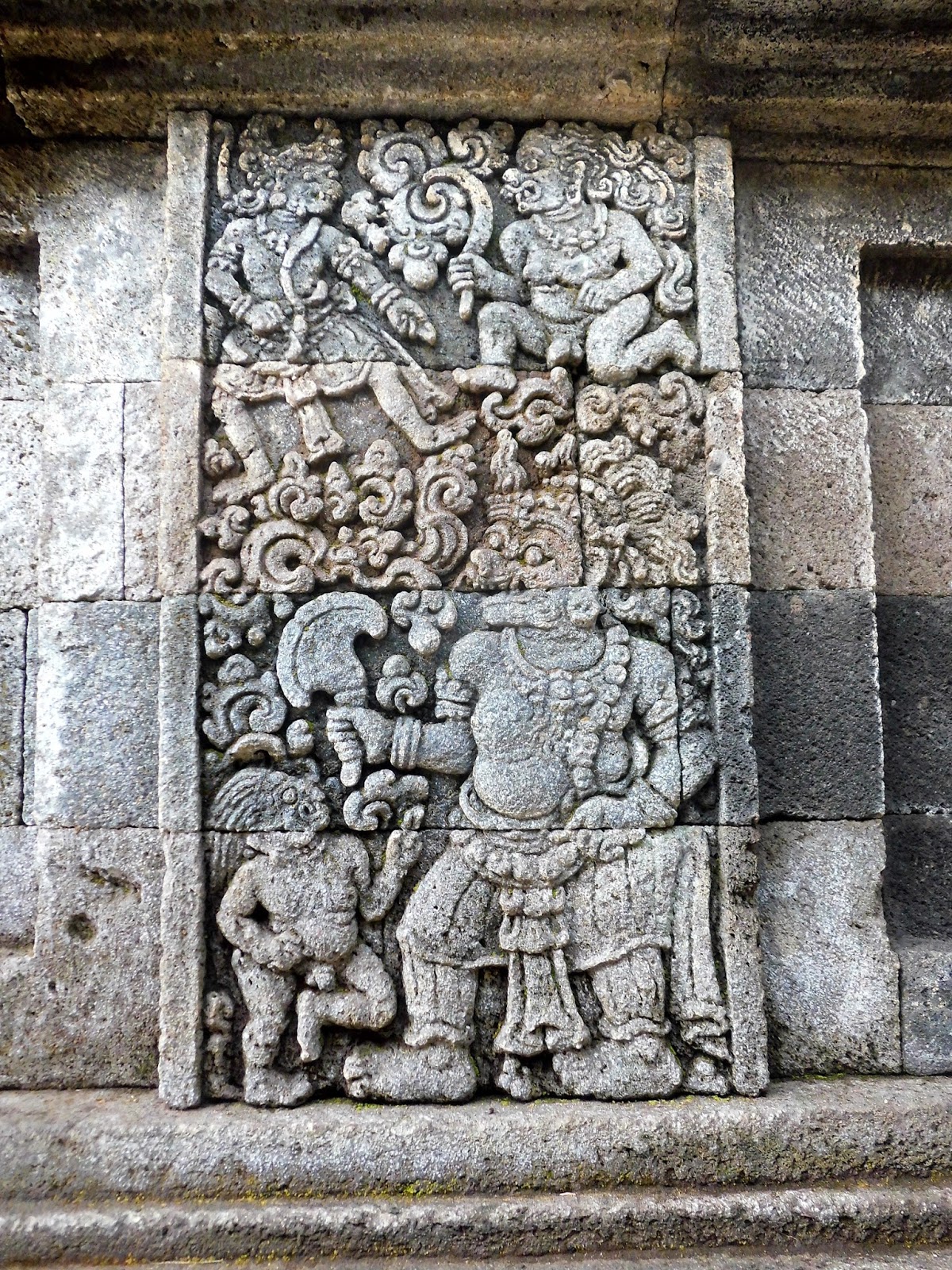 Relief di candi Penataran Blitar - kisah SEJARAH klasik