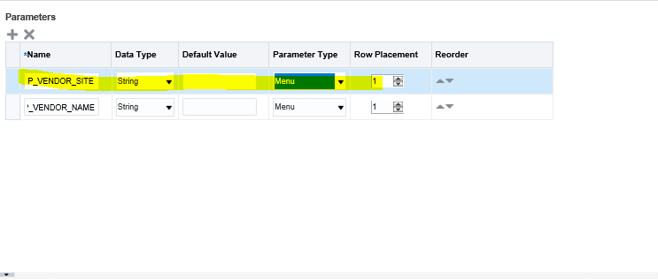 Oracle Applications Blog How To Create Dependent Lov In Oracle Fusion Report