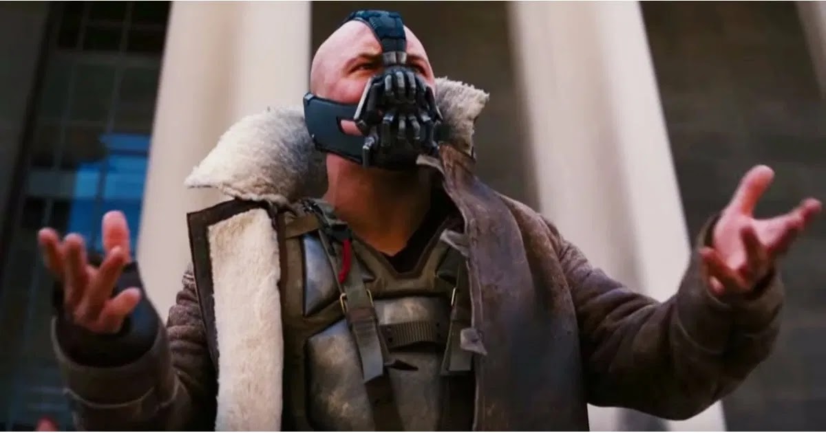 Comic Book Bane Without Mask