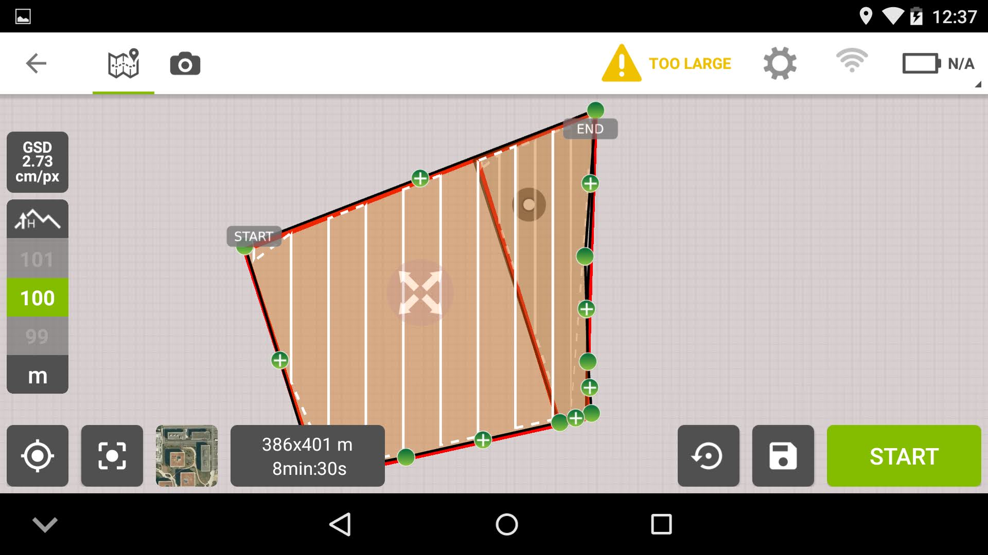 Drone Mapping dengan DJI Phantom 4 pro+, Pix4D (Capture + Mapper) - Idea