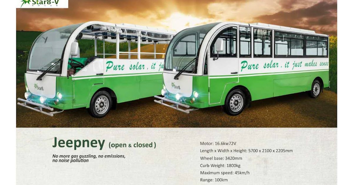 Solar Powered E-Jeepney Test Drive in CDO - Cagayan de Oro Today