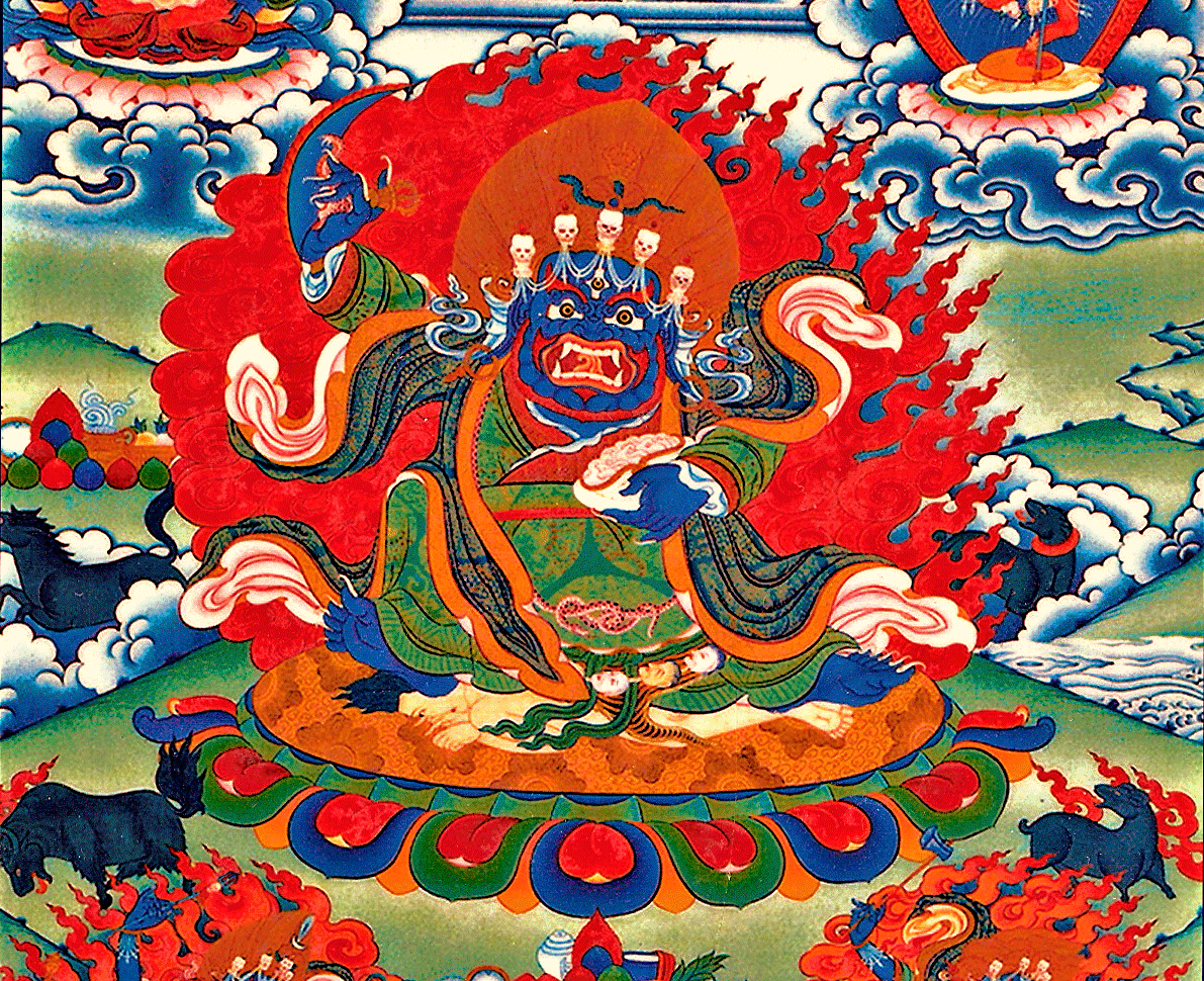 Destiny Gallery 丰天林: Bernagchen Chen (Black Robe) Mahakala (Kagyupa ...