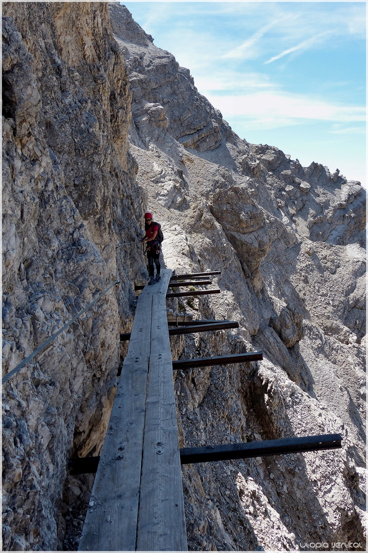 Utopía Vertikal: MONTE CRISTALLO - Vía Ferrata Ivano Dibona.