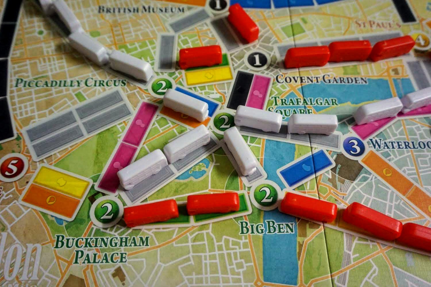 Hiew's Boardgame Blog: Ticket To Ride: London