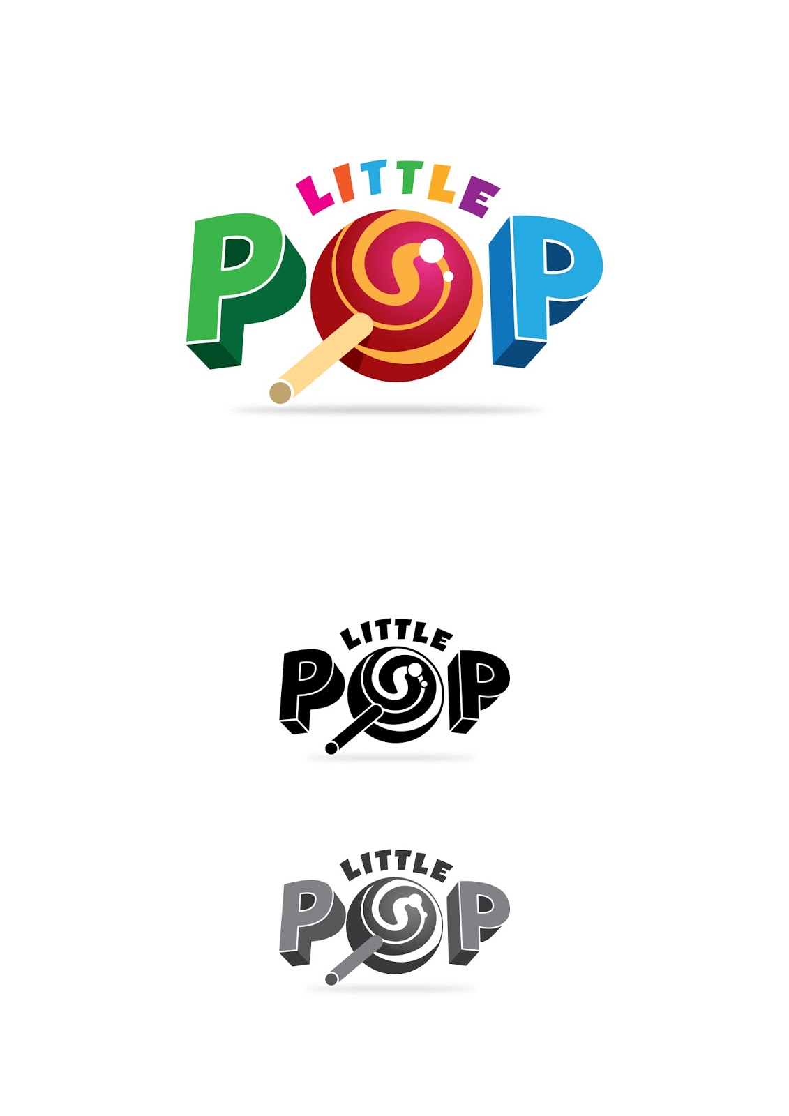 lucas alves: logotipo little pop