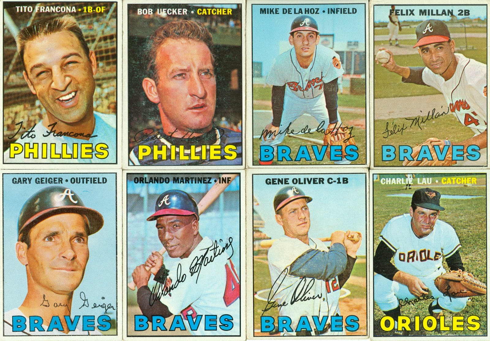 1967 Topps Baseball: The 1967 Braves