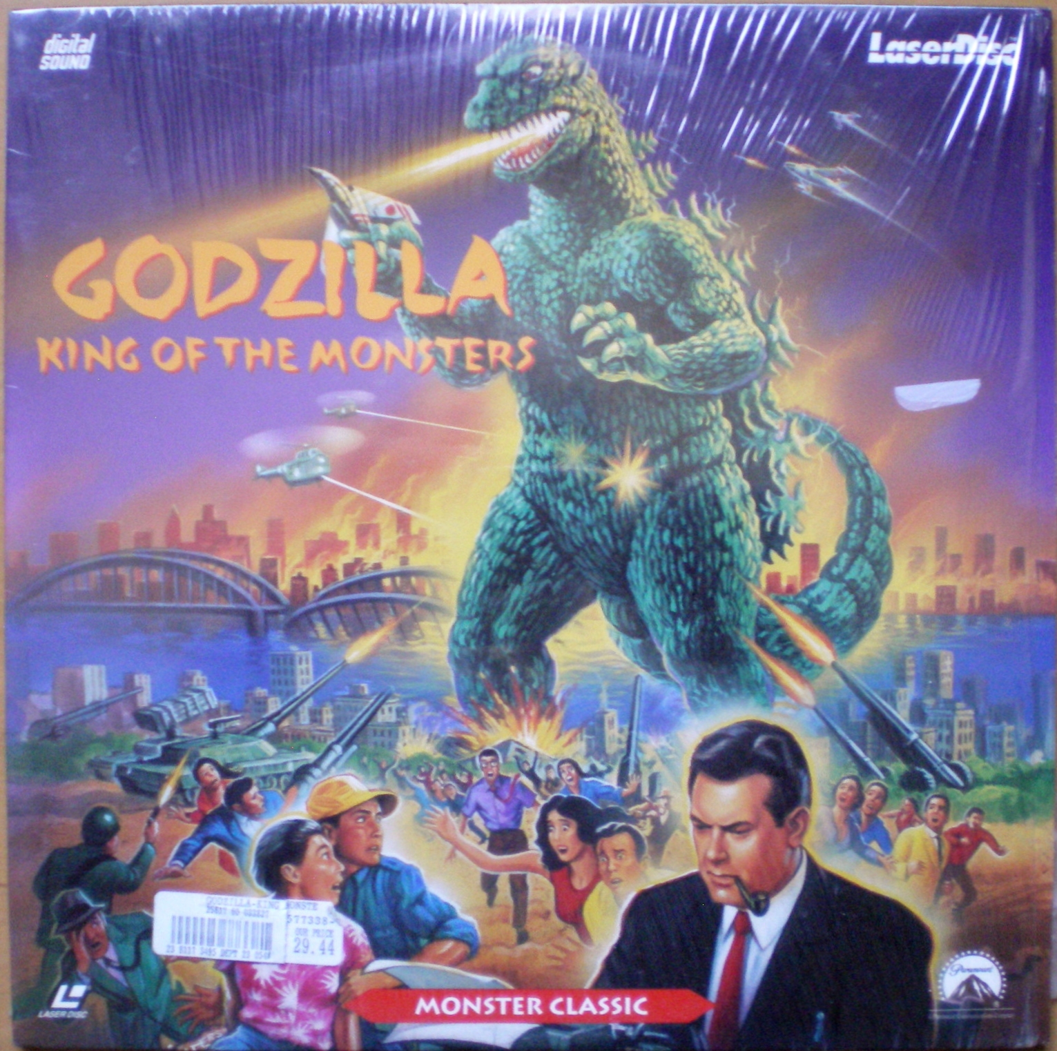 the sphinx: GODZILLA (and GAMERA): American CED/Laserdiscs (1983-1998)