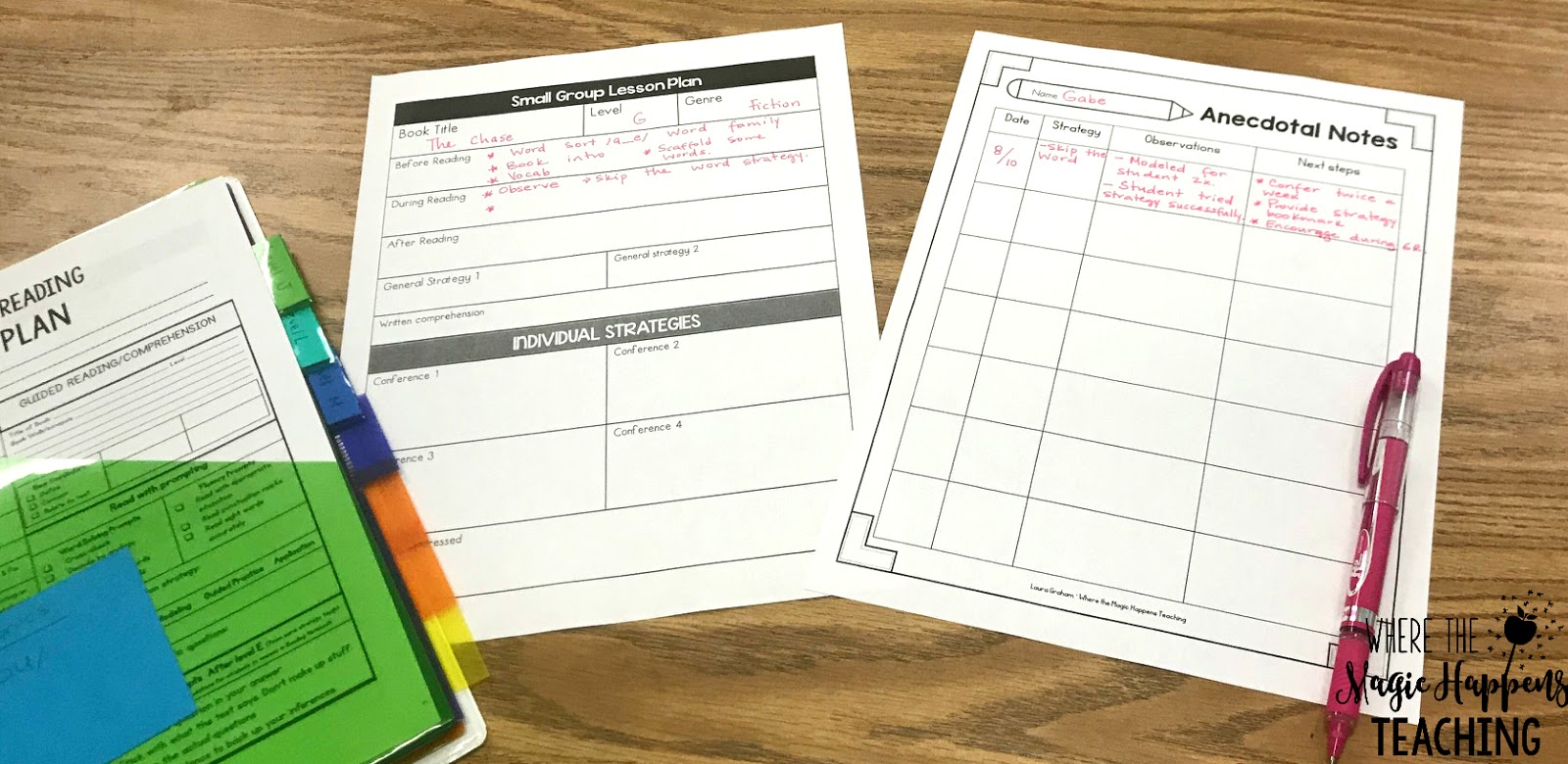 What's Inside my Small Group Binder? - Where the Magic Happens