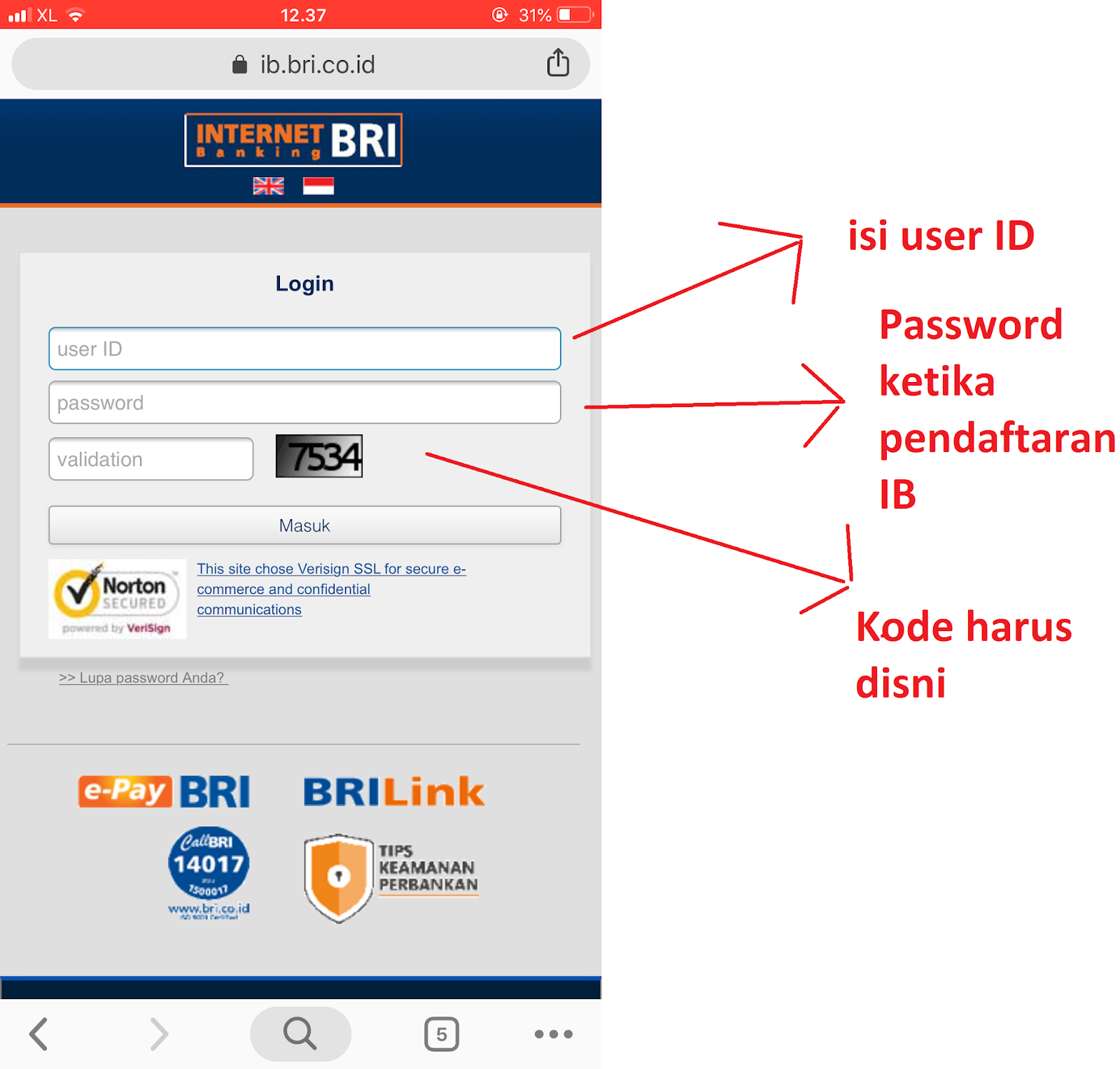 CARA MUDAH DAFTAR INTERNET BANKING BANK BRI (DISERTAI GAMBAR DAN VIDEO)