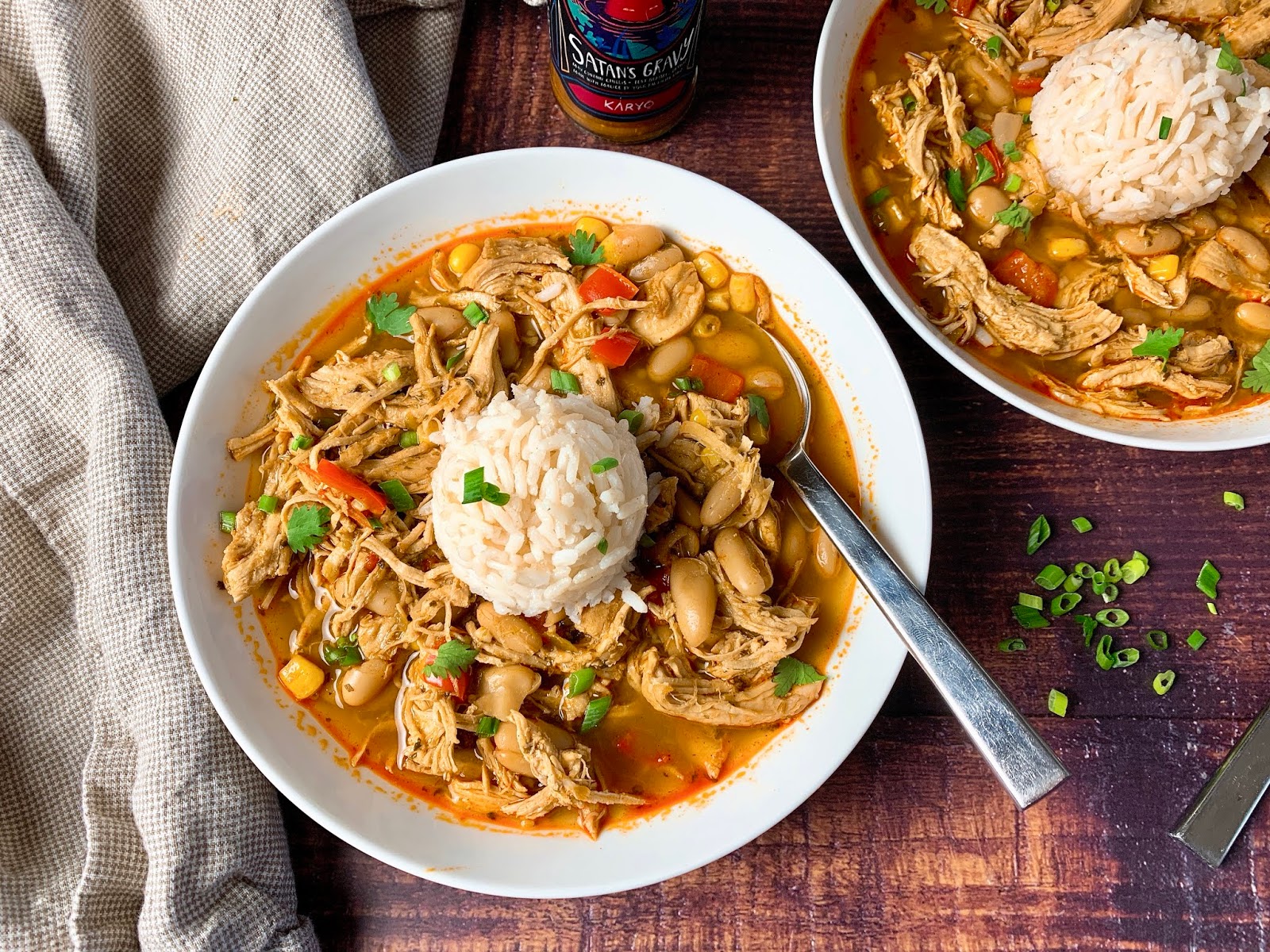 Chicken and White Bean Chili with Green Chilies
