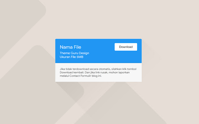 Cara Membuat Tombol Countdown Timer Download Di Blog Guru Design