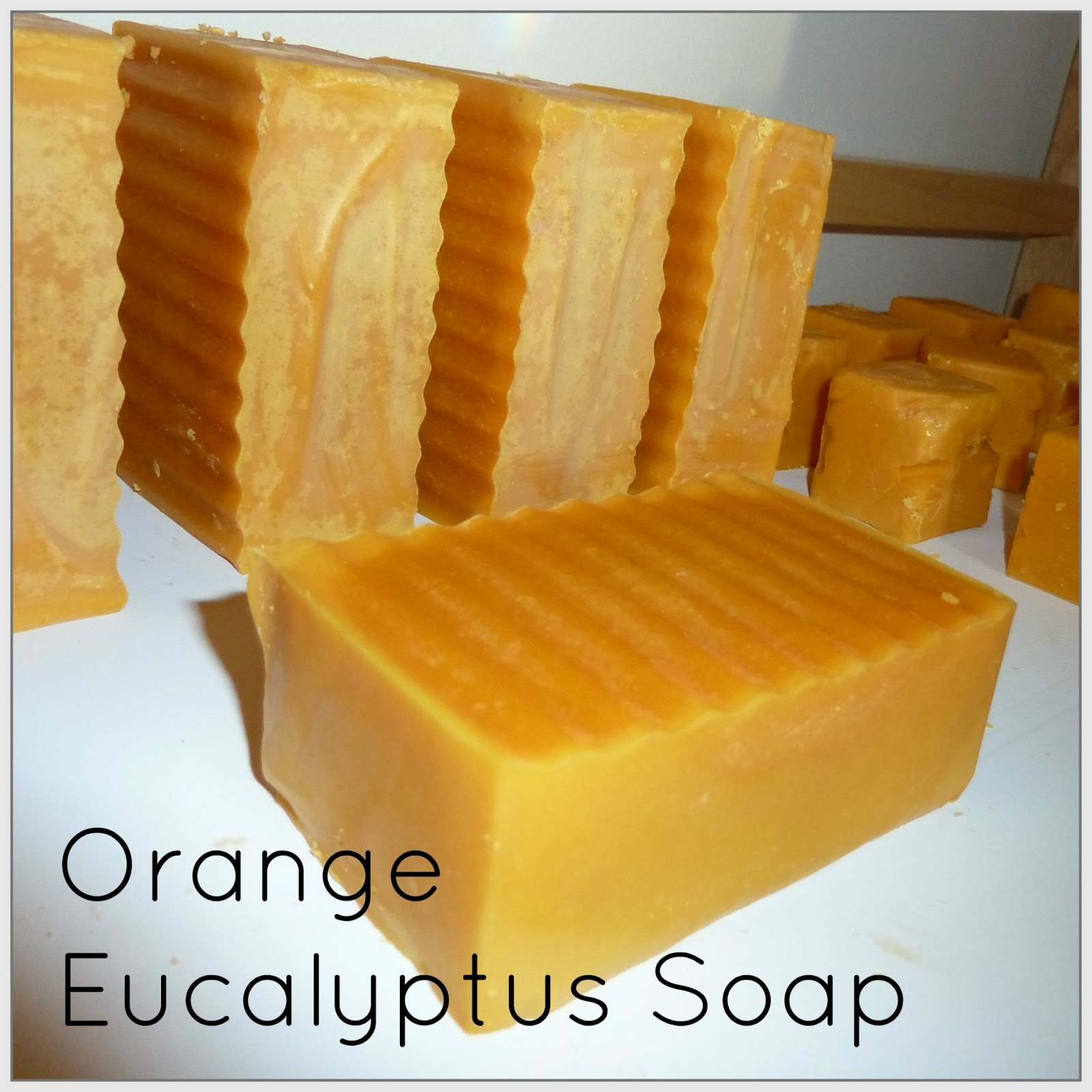 Thursamaday: Orange Eucalyptus Cold-Process Soap