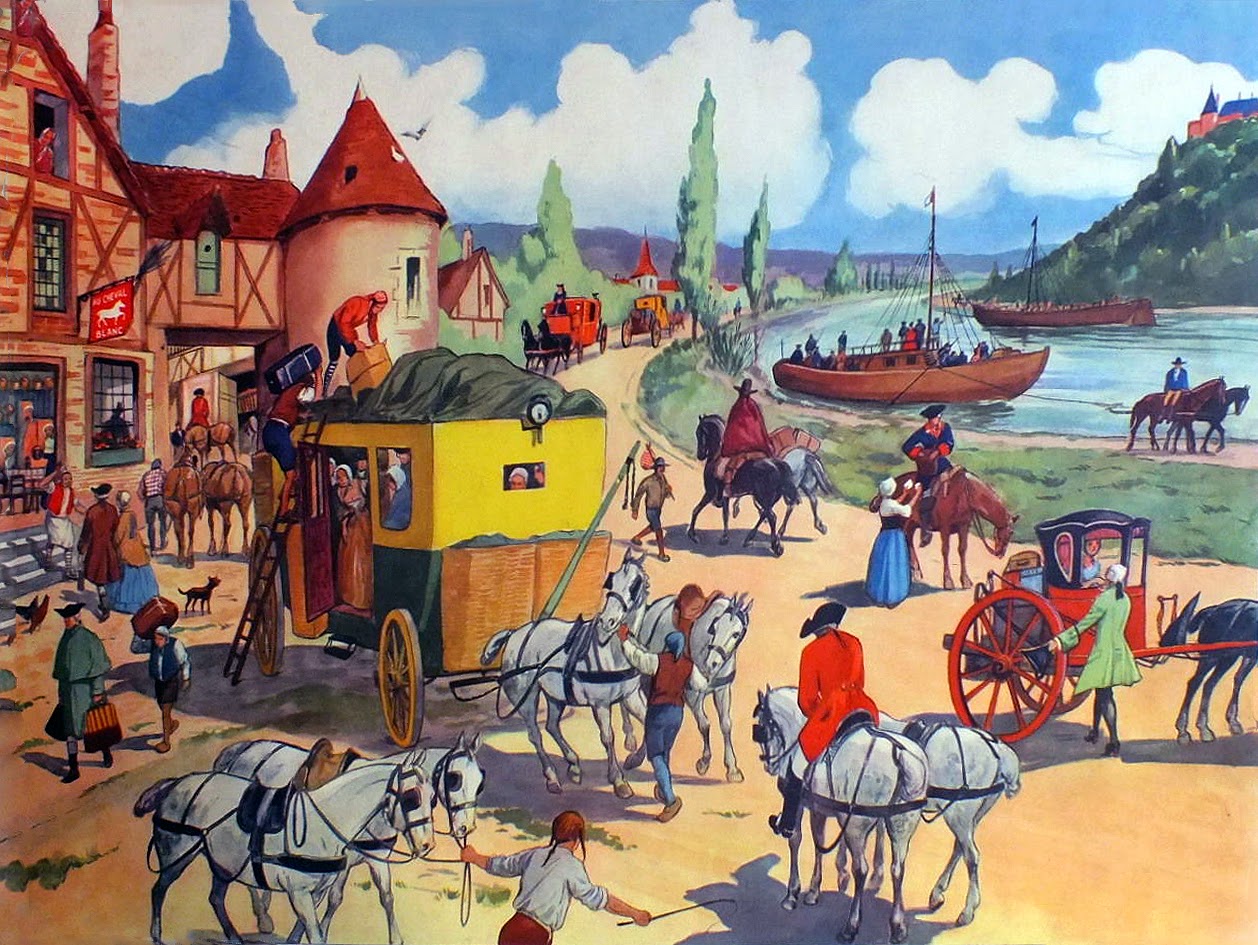 transpress nz: 18th century transport, France