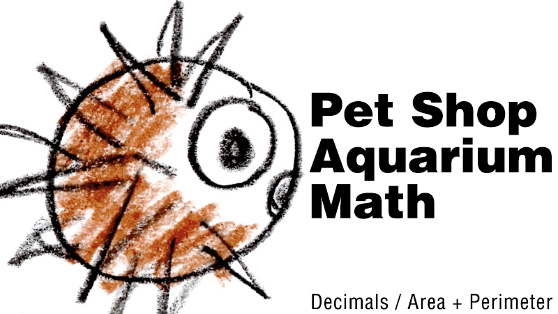 E is for Explore!: Pet Shop Aquarium Math / Art