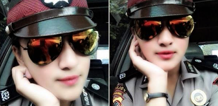 Foto Bareng Jenderal, Polwan Cantik Bripda Muthia Jadi Viral | 178