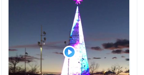 Mile High Tree, Featuring 60,000 Strands Of LED Lights, Makes Denver ...
