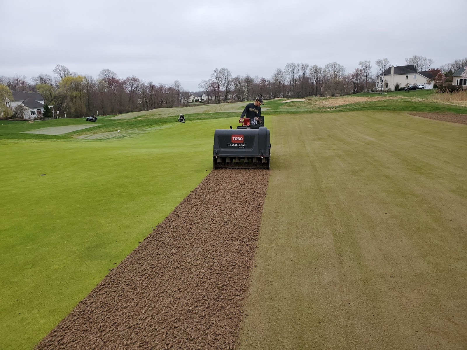 Laurel Creek Country Club: Early Aerification
