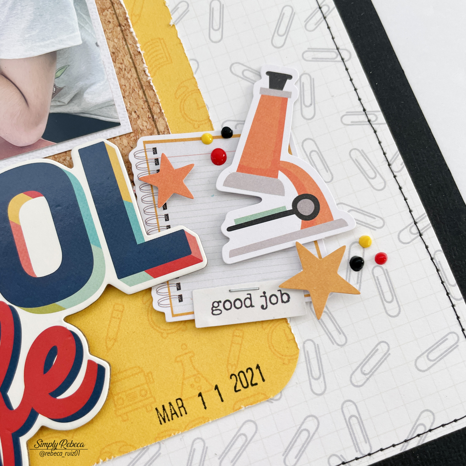 School Life Layout with Process Video - Simply Rebeca