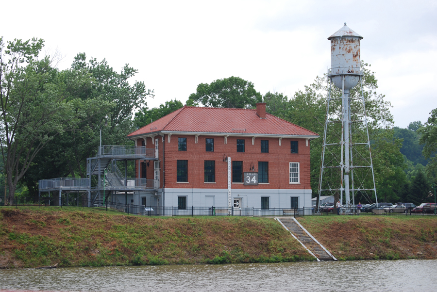 Eerie Indiana: Abandoned Lock and Dam Valve House, Leavenworth, Indiana