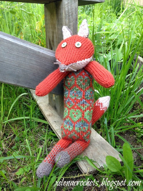 Xelena crochets: Intrepid Fox - Бесстрашный Лис