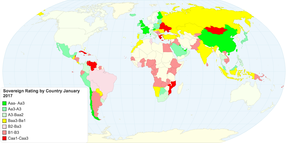 Musings on Markets: January 2017 Data Update 4: Country Risk Update