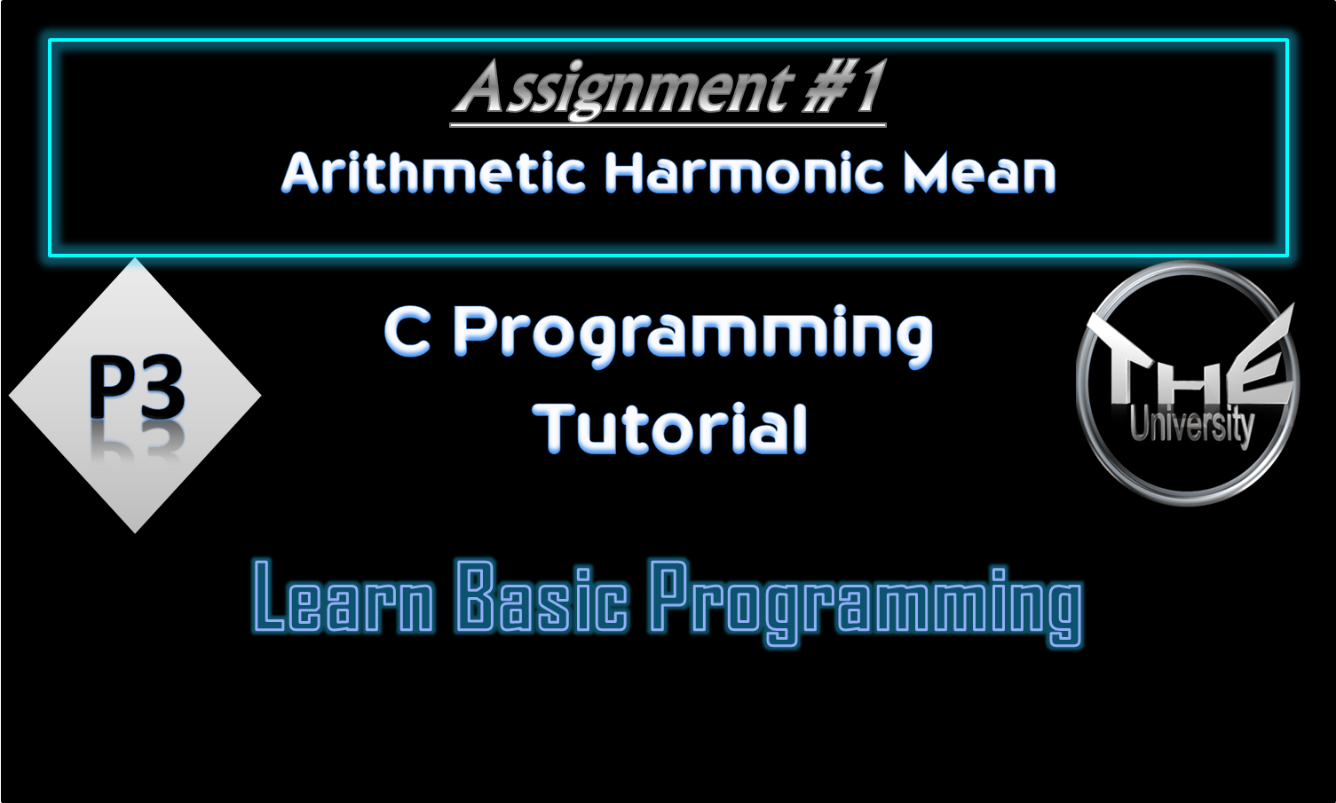 C Program to find arithmetic and harmonic mean. - The University
