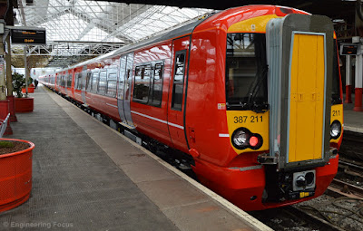 Gatwick Express class 387 on West Coast test