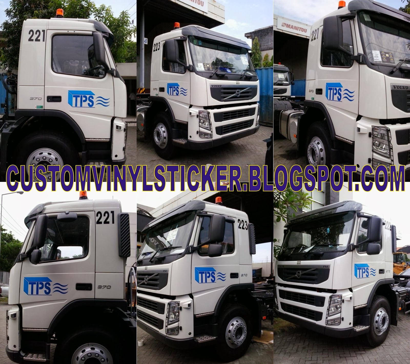 STICKRENZ: Indotruck TPS - Branding Sticker - Surabaya