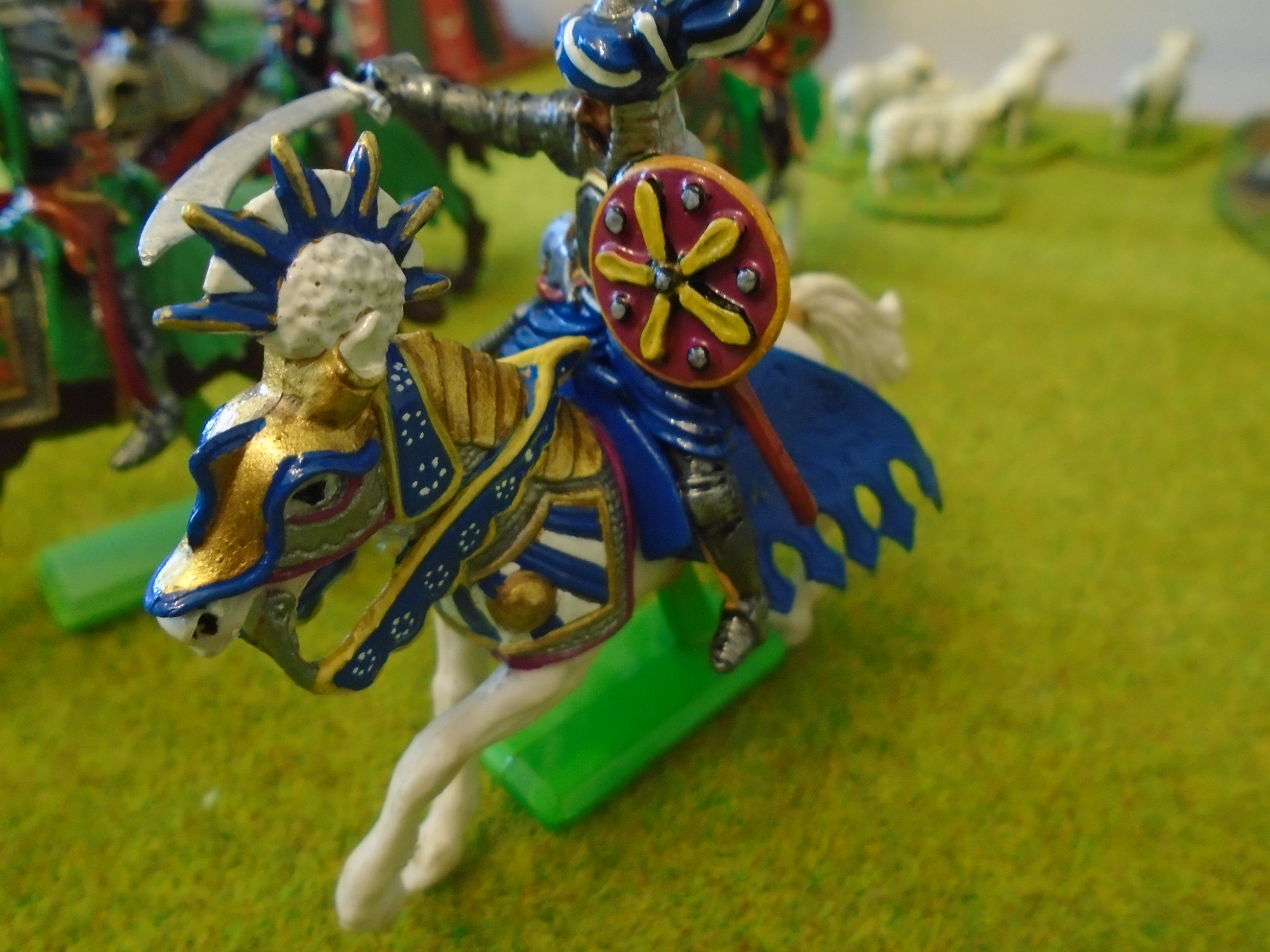 Wargaming with 54mm Toy Soldiers: DEETAIL SARACEN CAVALRY