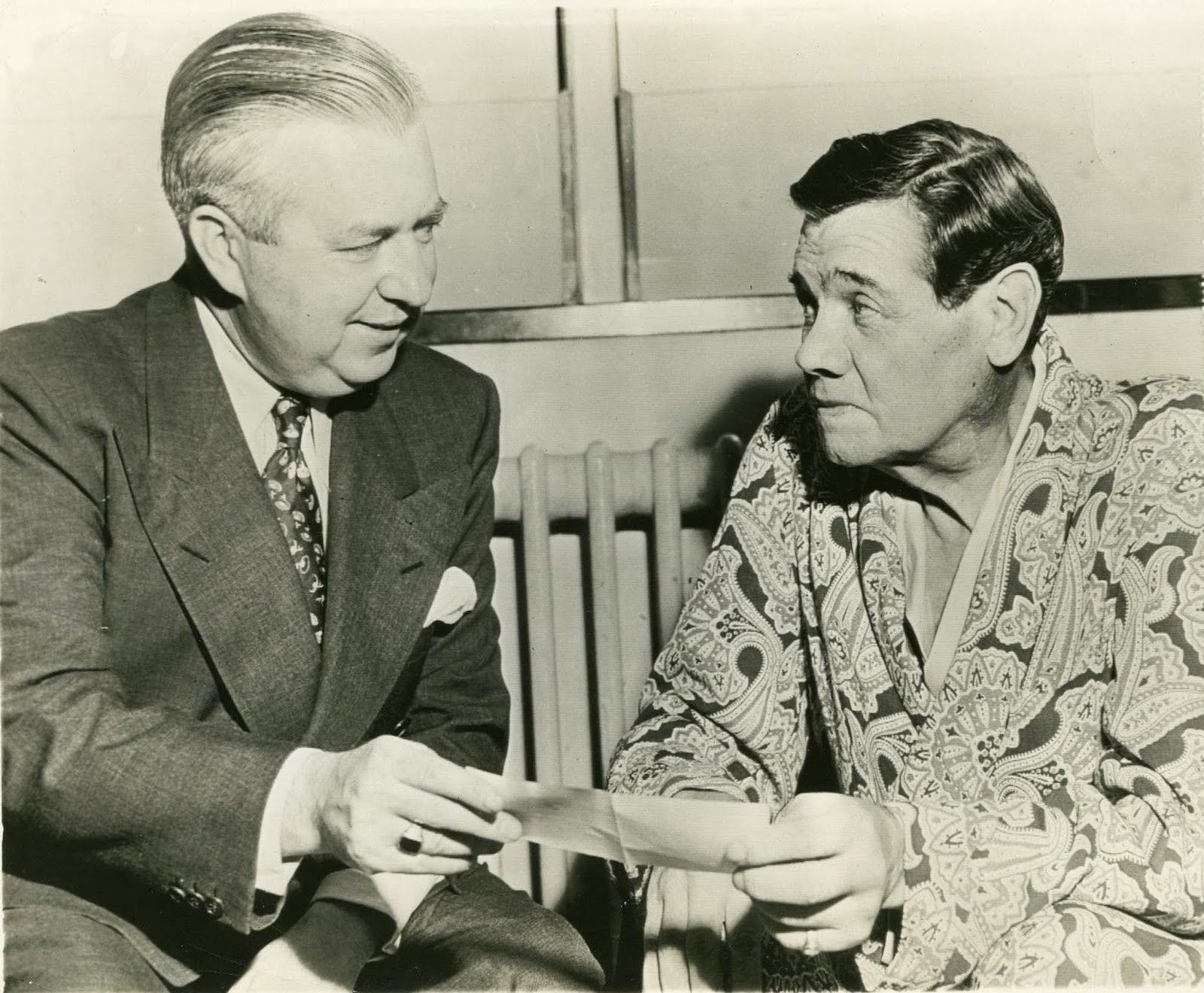 A TRIP DOWN MEMORY LANE: THE LAST DAYS OF BABE RUTH