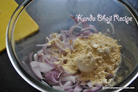 Kanda bhaji recipe , onion pakora recipe | how to make kanda bhaji ...