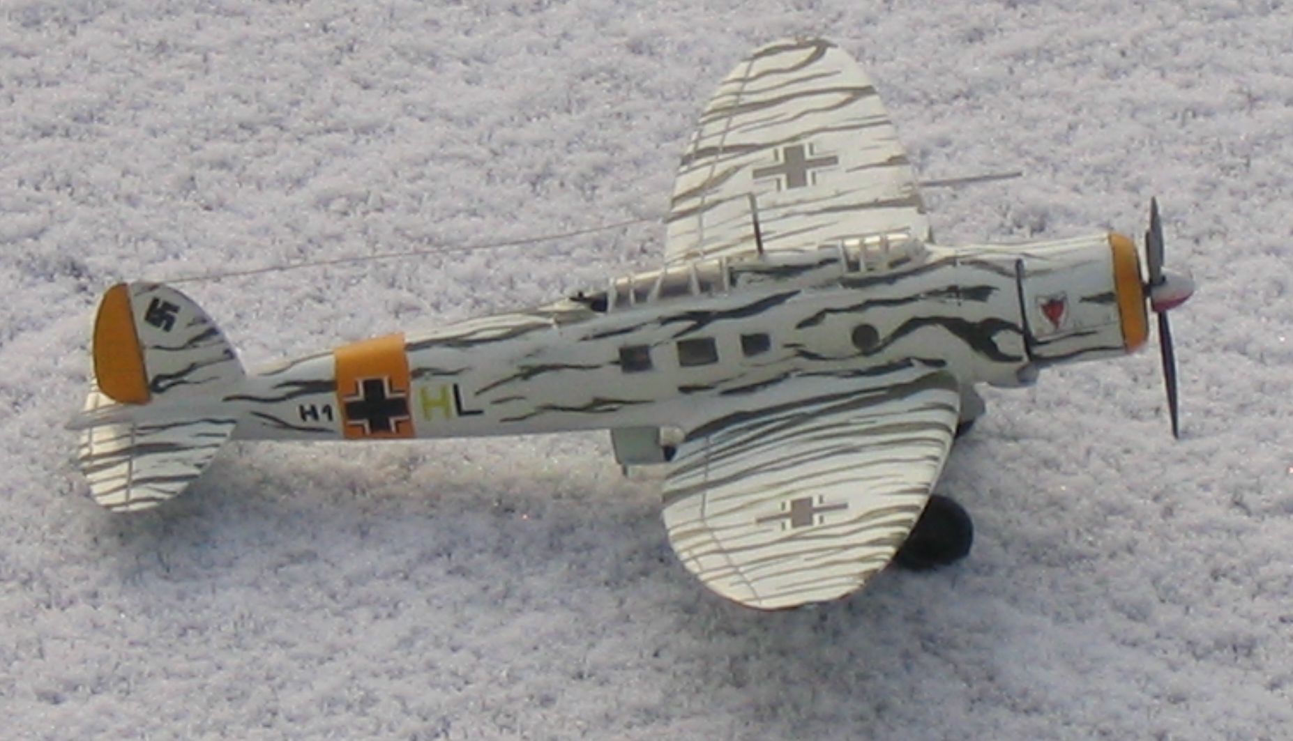 Happyscale-Modellbau: Heinkel He 170 - Matchbox 1/72