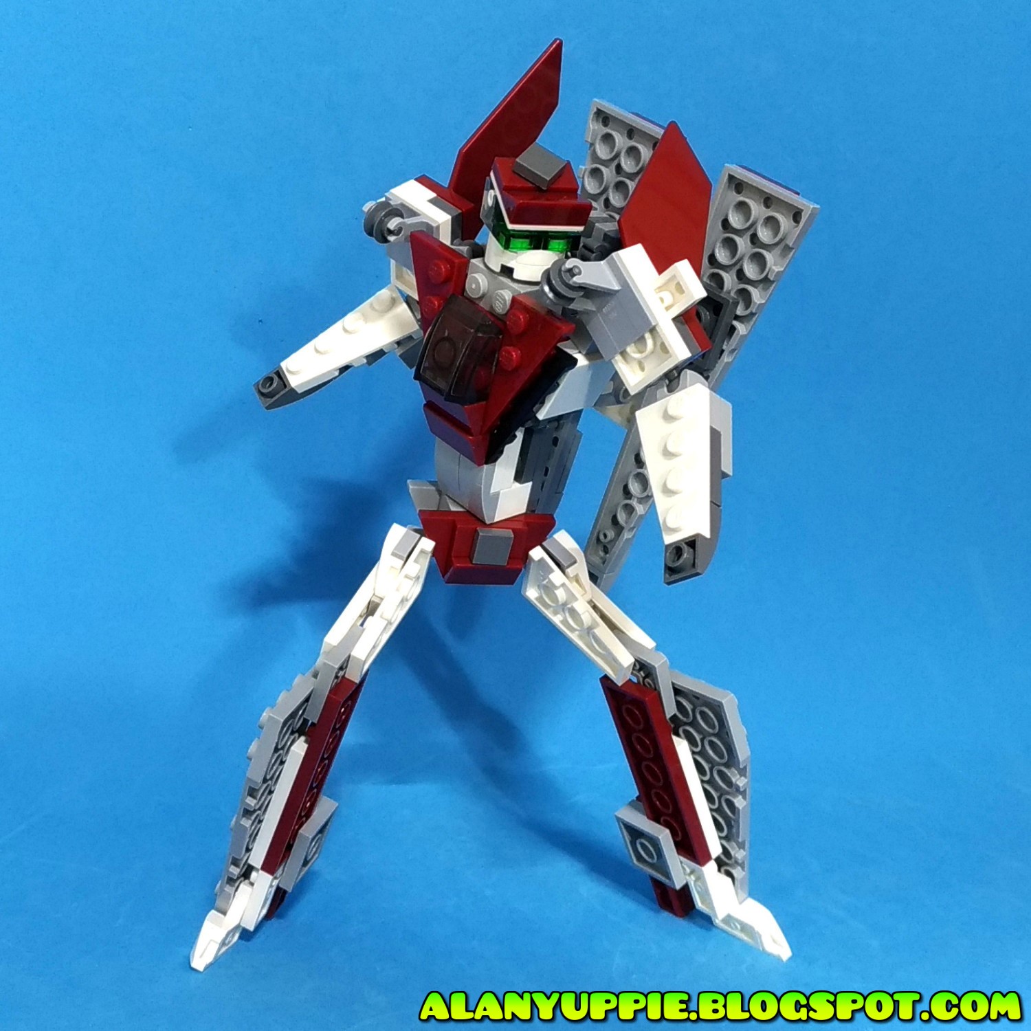 Alanyuppie's LEGO Transformers: Video Tutorial: Transformer Space jet ...