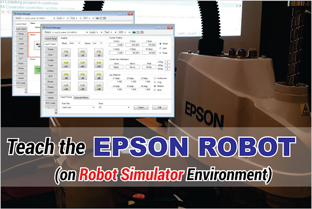 EPSON Robot Teaching (On Robot Simulator Environment) | Robotics University
