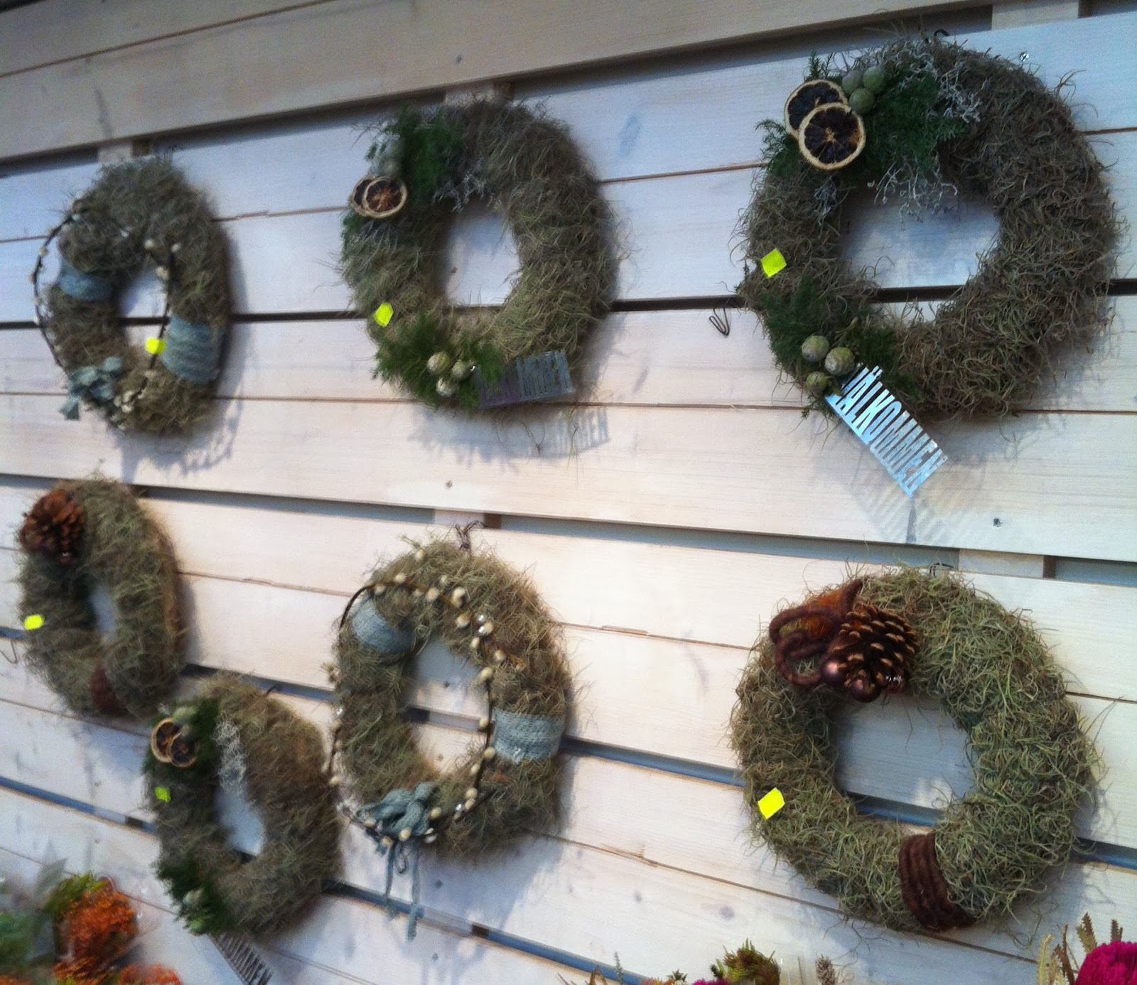 Fru Larssons - inspiration och kreativitet: Kransar, julgrupper och ...