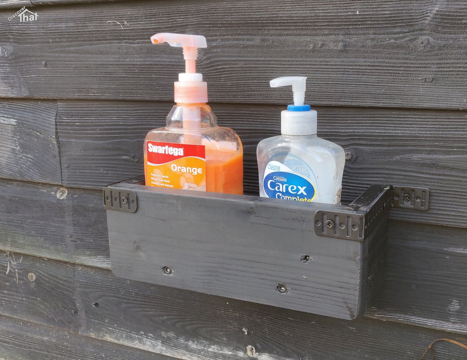 DiscoverThat - Journal: Hand wash shelf