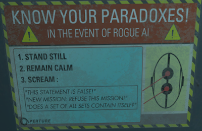 DOT: Aperture Science signs