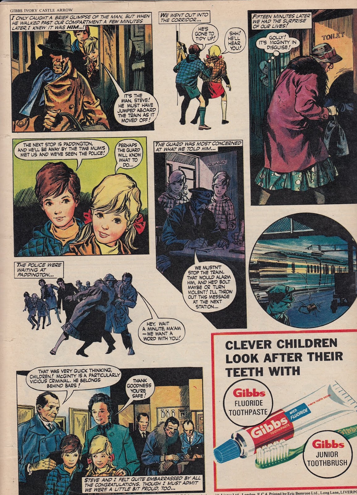 Boys Adventure Comics: Steve and Susan by John M Burns - part 2