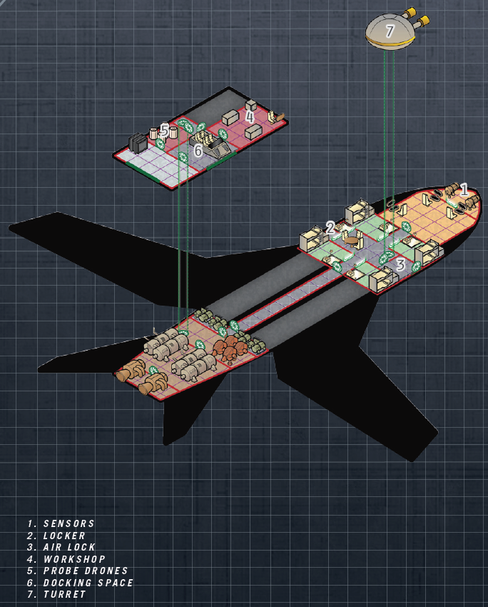 Traveller The Game: The ubiquitous 100dt Scout starship