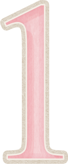 ® Colección de Gifs ®: IMÁGENES DE NÚMEROS EN COLOR ROSADO PARA IMPRIMIR