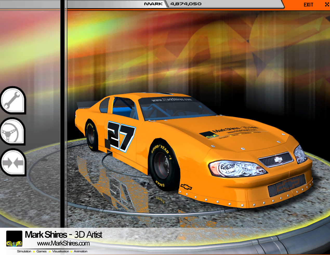 Mark Shires - 3D Artist: Asphalt Late Car Model - rFactor