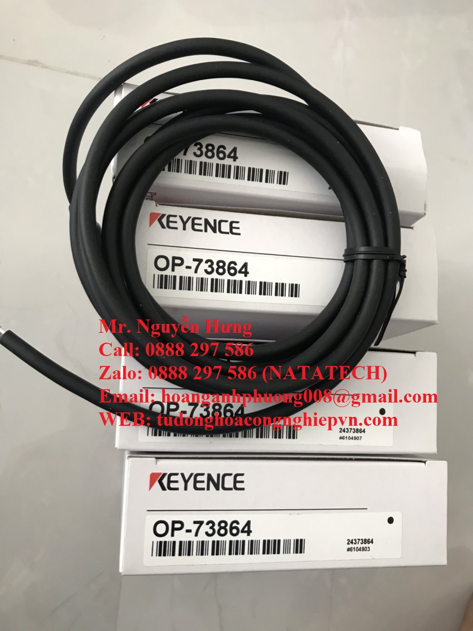 DÂY NỐI M8 DÀI 2M PVC OP-73864 KEYENCE