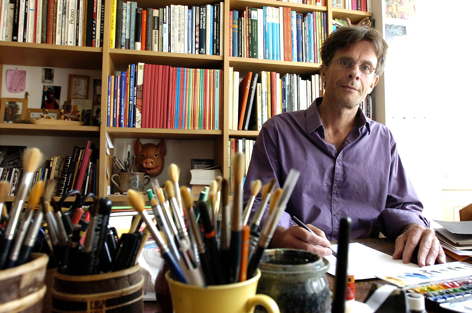 Illustration: Exposition Mario Ramos au Wolf