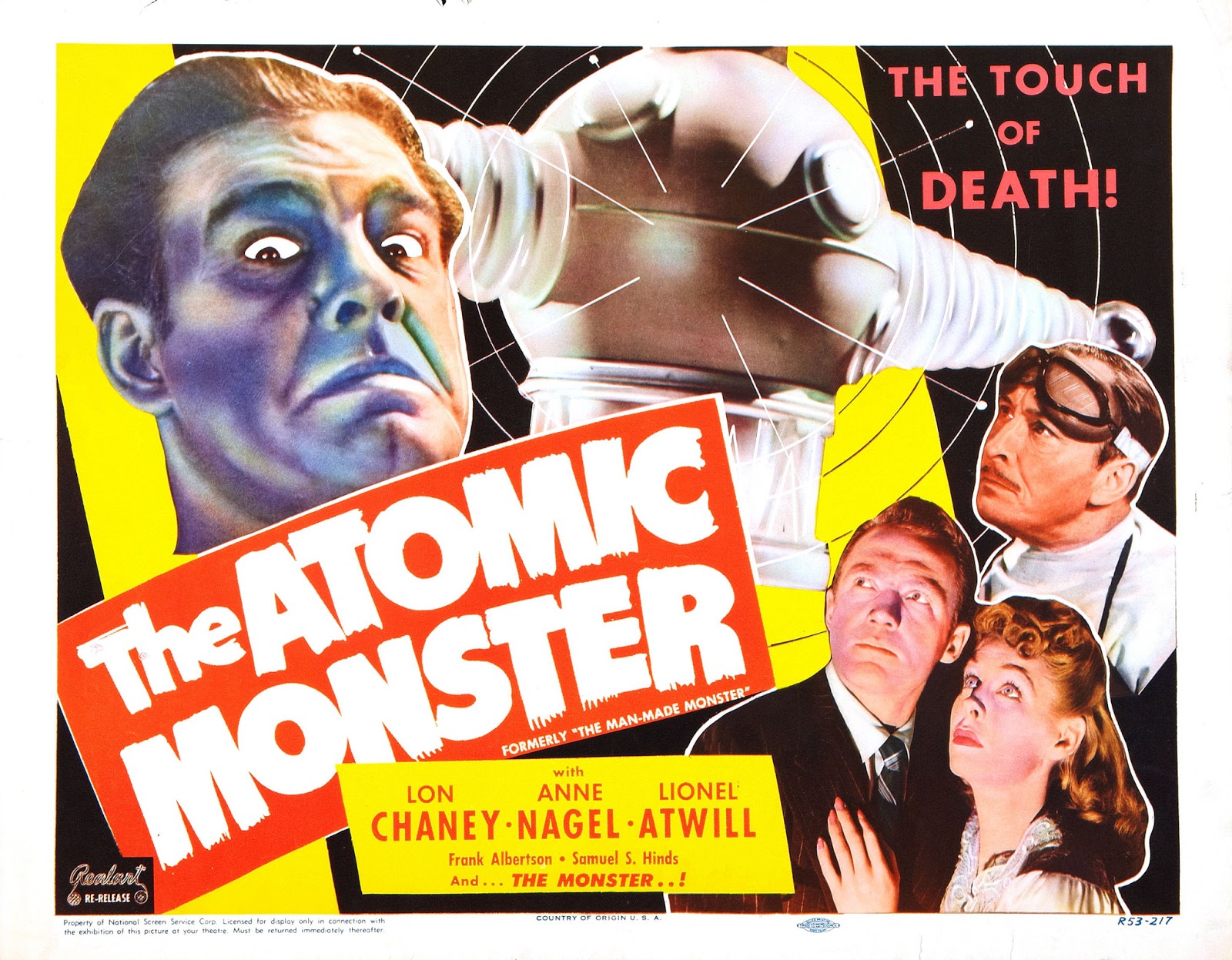Obscure Video And DVD Blog: MAN MADE MONSTER 1941 (UNIVERSAL)