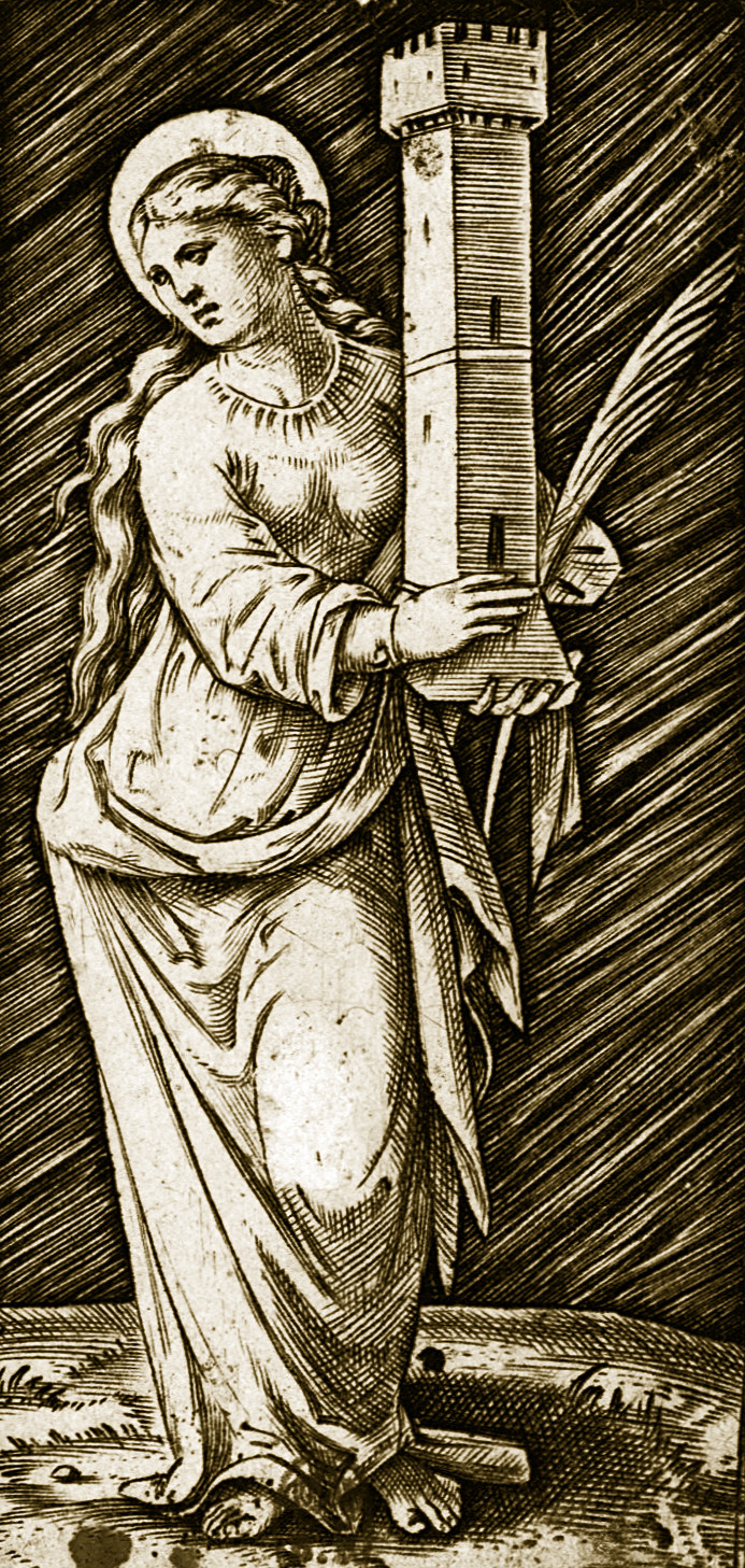 ABRÉGÉ DE LA VIE ET MIRACLES DE SAINTE BARBE, invoquée contre la mort ...